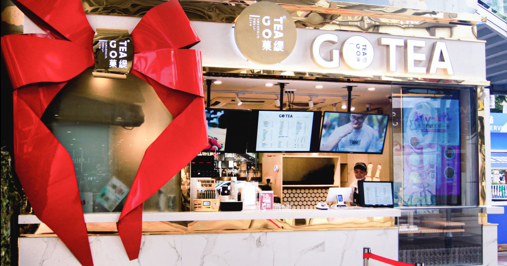 菓緹 GOTEA 朝陽廣場店｜城市心臟的一抹緋紅禮物 - 商業空間 - 作品分享 | 繆思雅集室內裝修設計有限公司